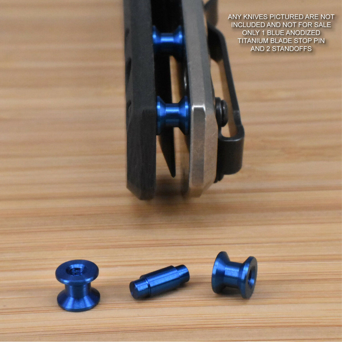 Zero Tolerance ZT0452CF 452 ZT Titanium 3pc Blade Stop Pin & Standoff ...