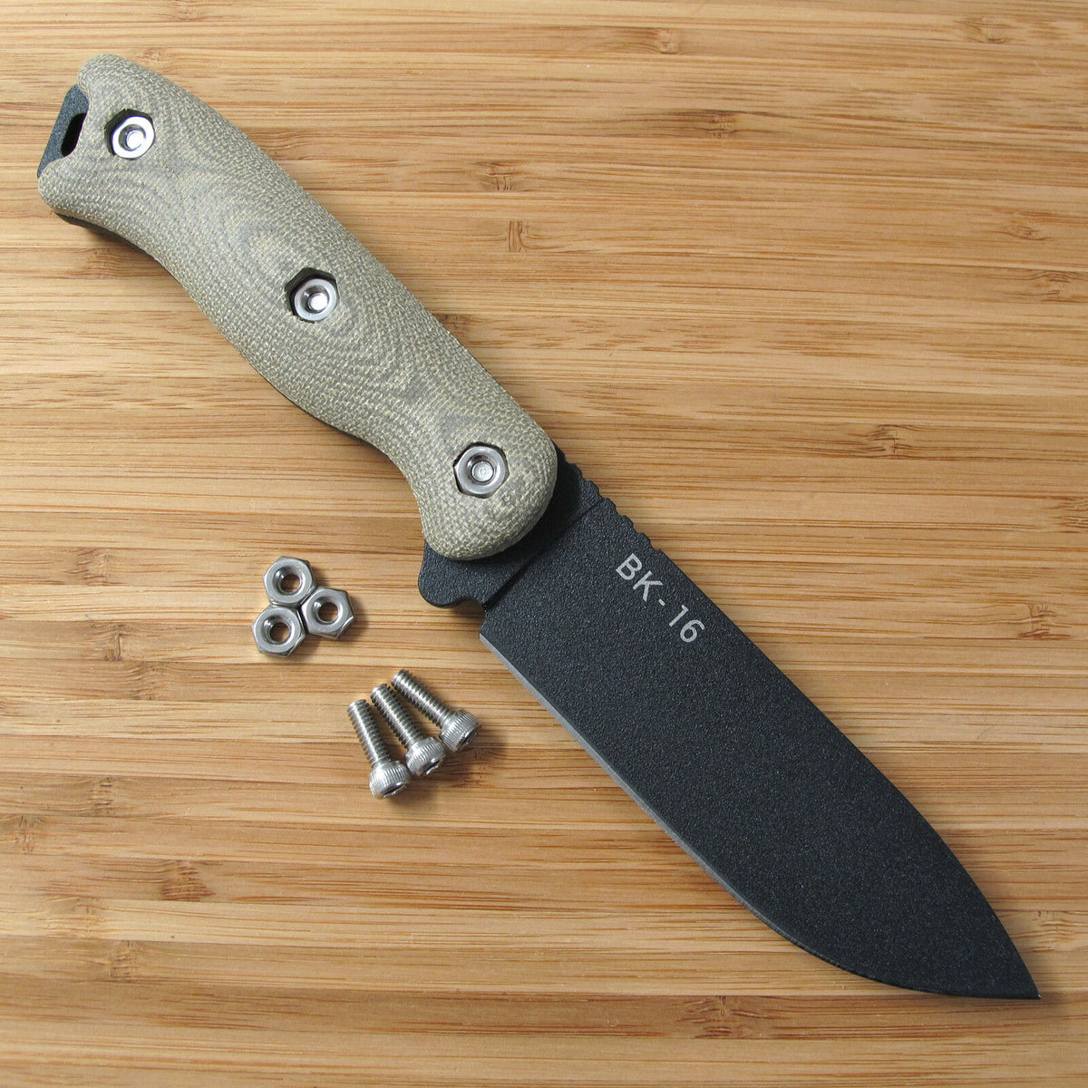 KA-BAR Becker BK15 BK16 BK17 Knives Stainless Steel Screw Upgrade Mod ...